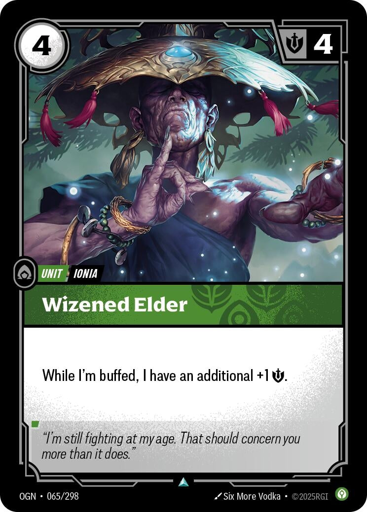 Wizened Elder [065/298] – Spindown